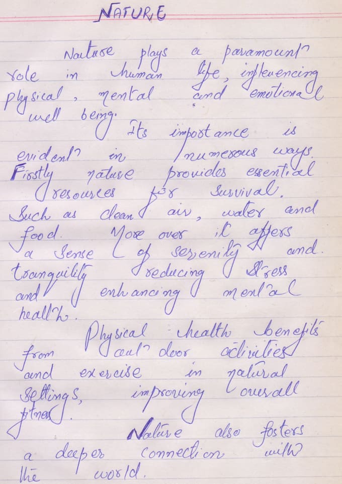 Handwriting notes and letter assignments by Shm_aila | Fiverr