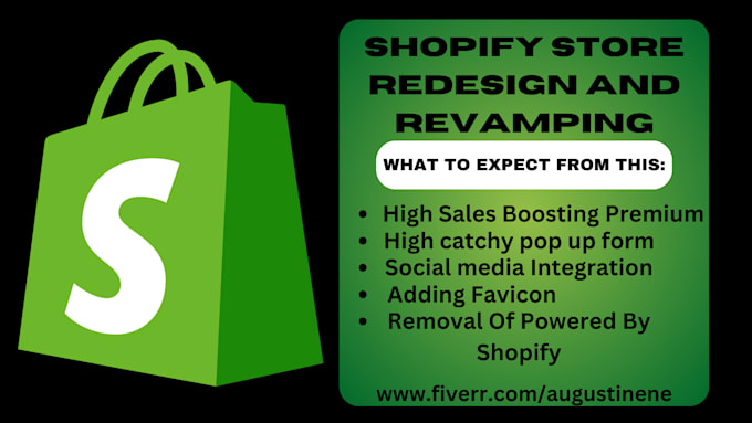 Do visual revamping to make your shopify store high catchy by ...