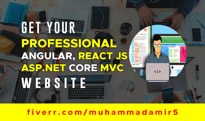 Build Angular React Js Asp Net Core Web Api Rest Api By Muhammadamir5 Fiverr