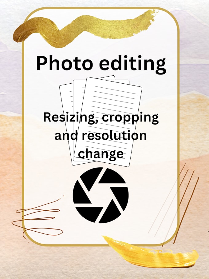 Do image editing, resizing, and cropping by Omuwageorge | Fiverr