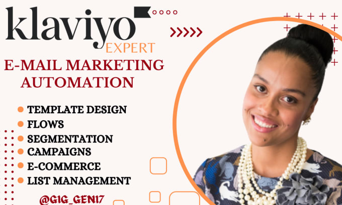 Set up klaviyo email automation, klaviyo optimization by Gig_geni7 | Fiverr Set up klaviyo email automation, klaviyo optimization by Gig_geni7 | Fiverr