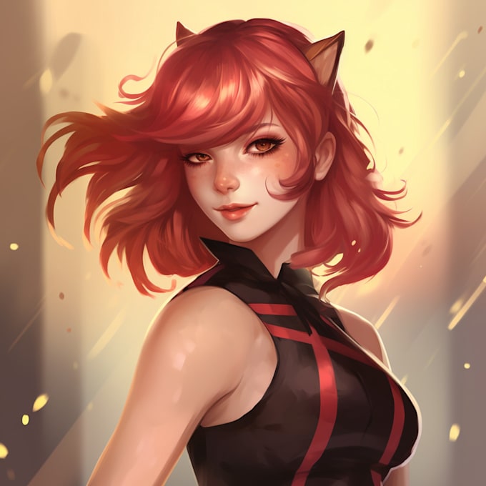 Draw an anime character fan art, oc, and manga by Hedgutor | Fiverr