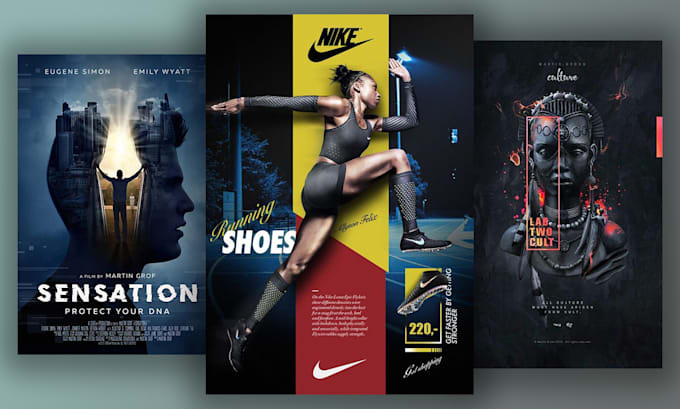 Provide eye catching poster design services by Chirag027bhati | Fiverr