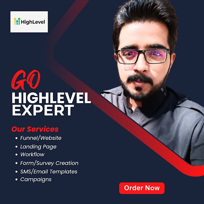 Perform go high level tasks professionally by Hammad_subhani0 | Fiverr