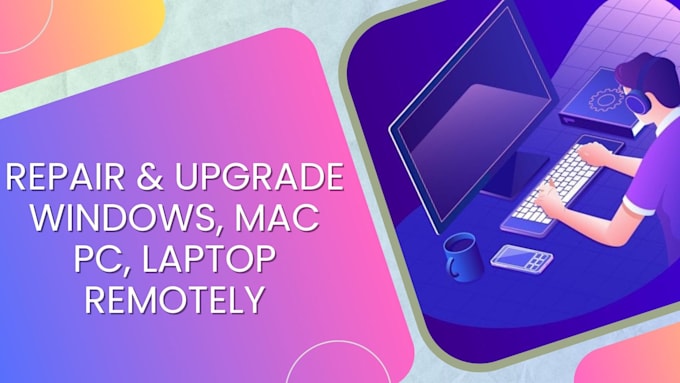 Repair computer windows, mac pc, laptop, remotely by Talha_tec | Fiverr