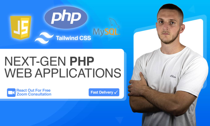 Develop Php Website With Jquery Javascript And Tailwind Css By Kaizerpwn Fiverr