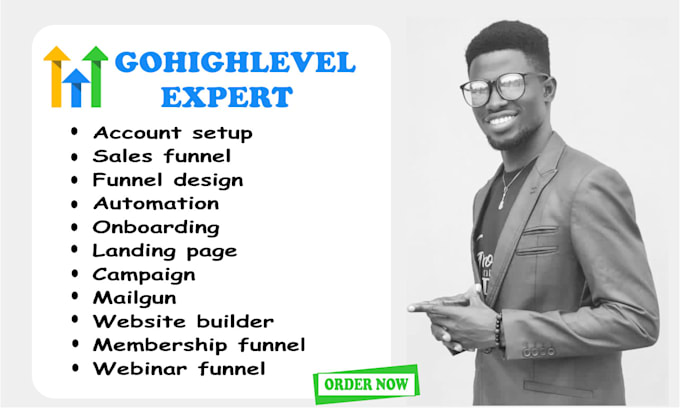 Fix and complete gohighlevel salesfunnel by Kapaski | Fiverr