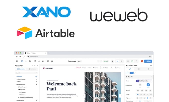 Build web applications with weweb and xano or airtable by ... Build web applications with weweb and xano or airtable by ...
