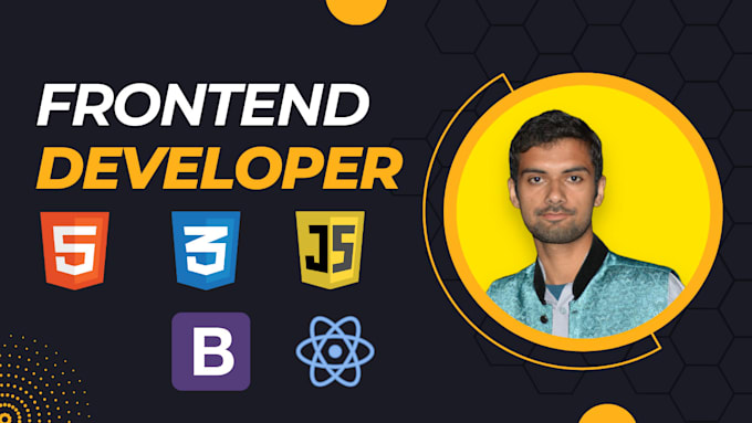 Be Your Frontend Web Developer In Html Css Bootstrap And Javascript By Khurram2632 Fiverr