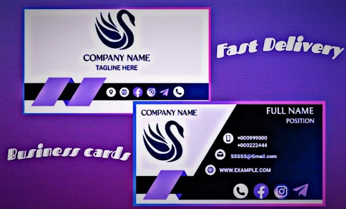 Design your business cards and logo by Savi1231 | Fiverr