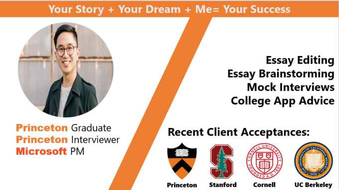 Supercharge your college application by Princeton_tim | Fiverr