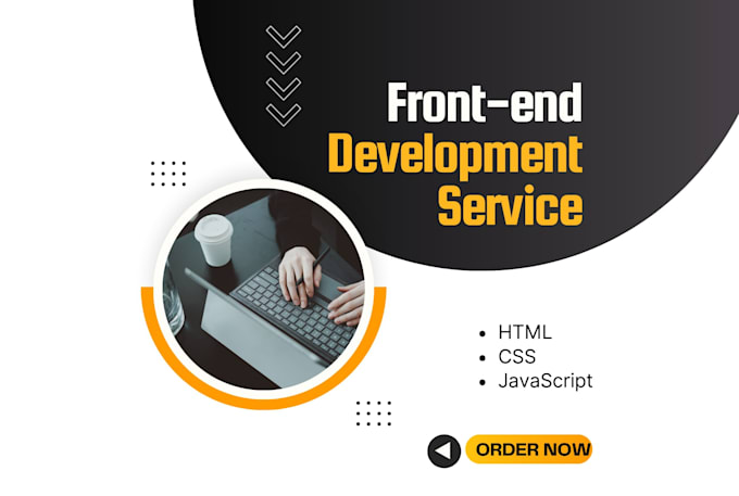 Be your front end web developer using html,css and javascript by ...