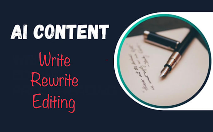 Do Professional Ai Content Rewriting And Enhancement By Sheikhsafee Fiverr 