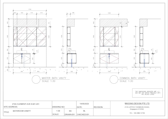 Create 2d drawings of your cabinetry by Sivasandiya | Fiverr