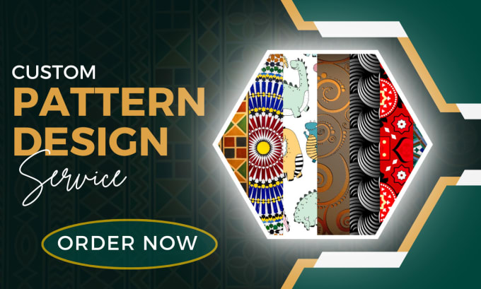 Unique and custom pattern design by Kennernatt | Fiverr