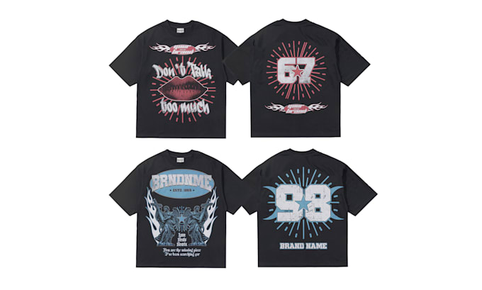 Design streetwear merch graphic tshirts and hoodies for your clothing ...
