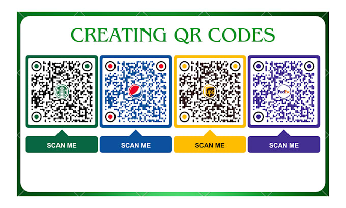 Create modern qr codes by Dear_beeta | Fiverr