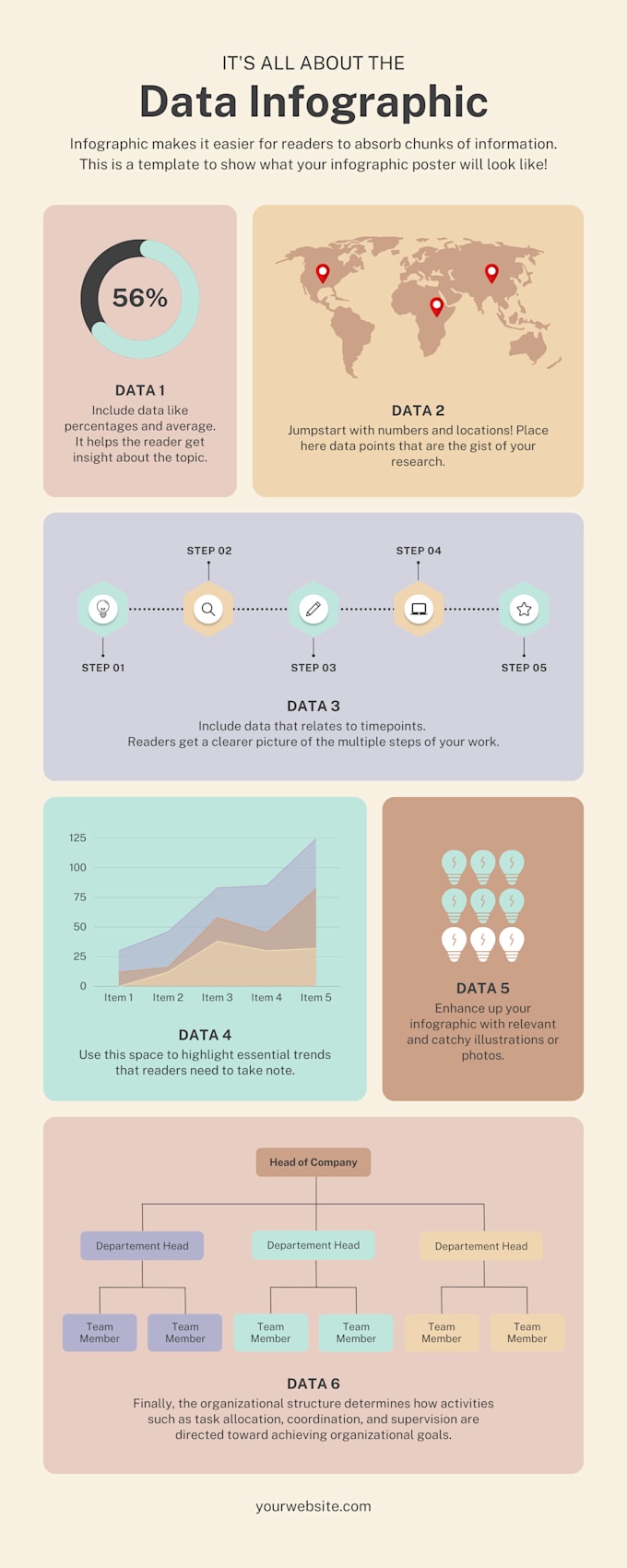 Design an eye catching professional infographic design for you by ...