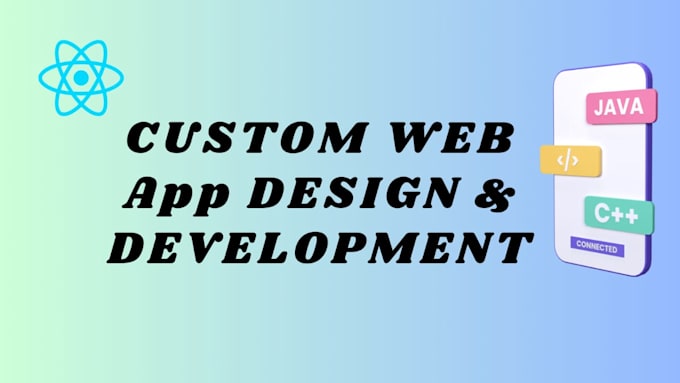 Be your web app developer and custom web designer by M_abdullah471 | Fiverr