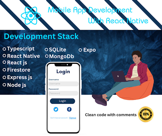 Create a mobile application for you in react native by Musadar185 | Fiverr