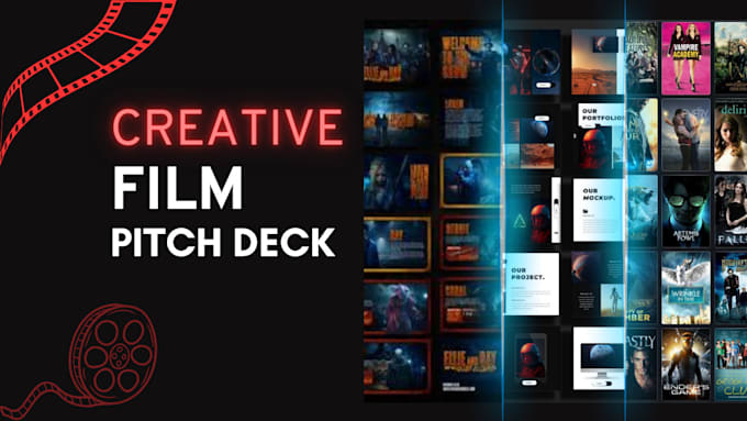 Design a creative film pitch deck, tv shows, pitch deck, tv series ...