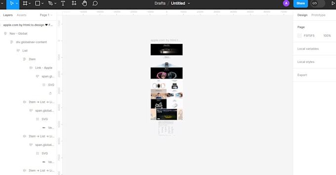 Trace and design any website in figma by Ayeshamuqaddas1 | Fiverr