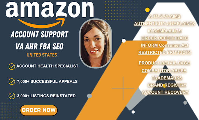 Be your amazon seller account expert manager by Tamara_sims | Fiverr