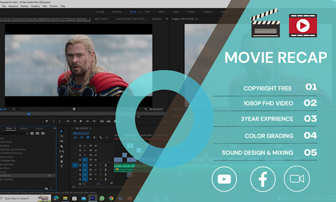 Make a high quality movie recap without copyright claim by Movie ...