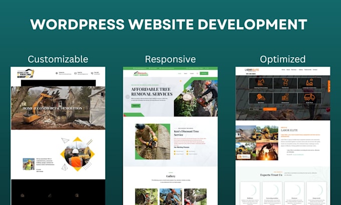 Design and develop a fully responsive wordpress website by Pveofficial ...