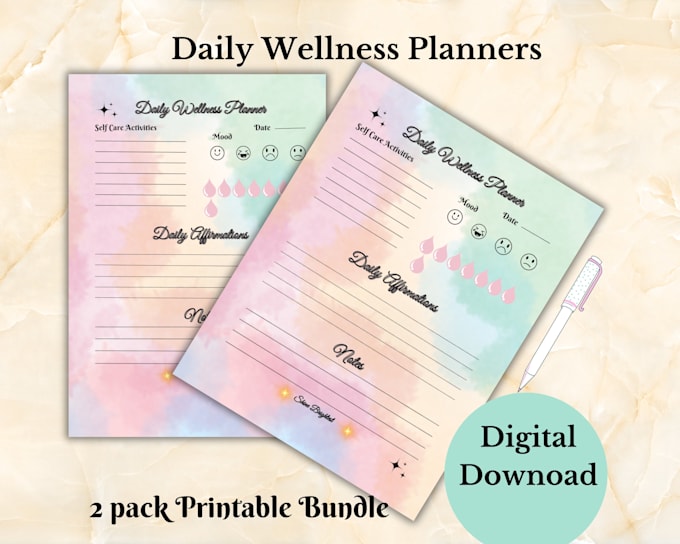 Develop digital planners for daily monthly and weekly use by Lydiajaw ...