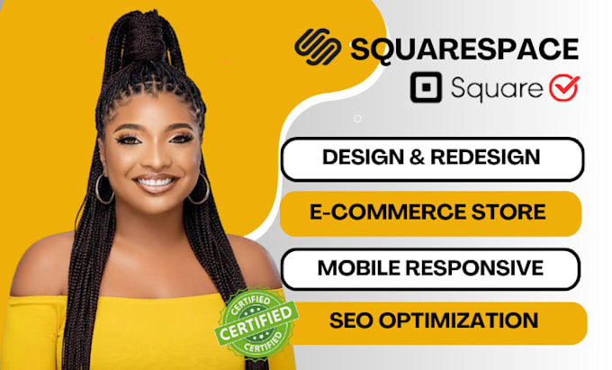 Square website online store squarespace website design by Priscillat101 ...