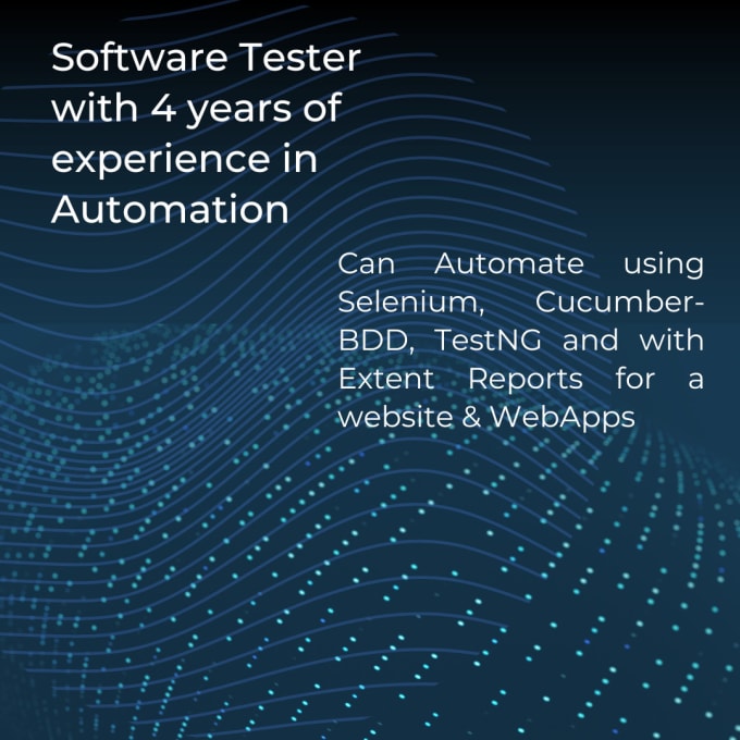 Automate the tests using selenium and java by Vijay041987 | Fiverr Automate the tests using selenium and java by Vijay041987 | Fiverr