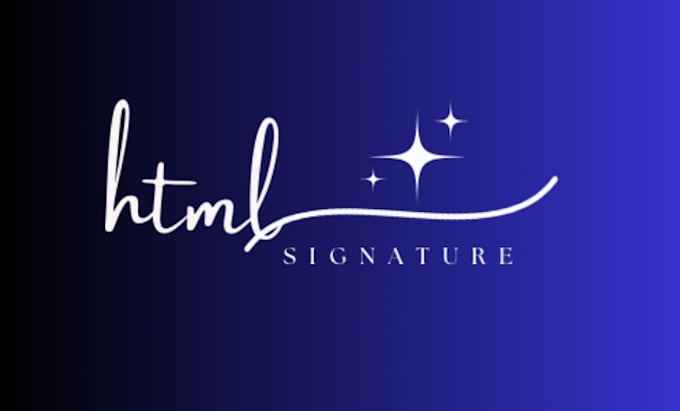 Design professional clickable unique html signature by Amanchaudhry500 ...