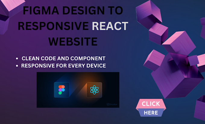 Convert figma design to react , figma to react bootstrap by Bilalanwar01 | Fiverr