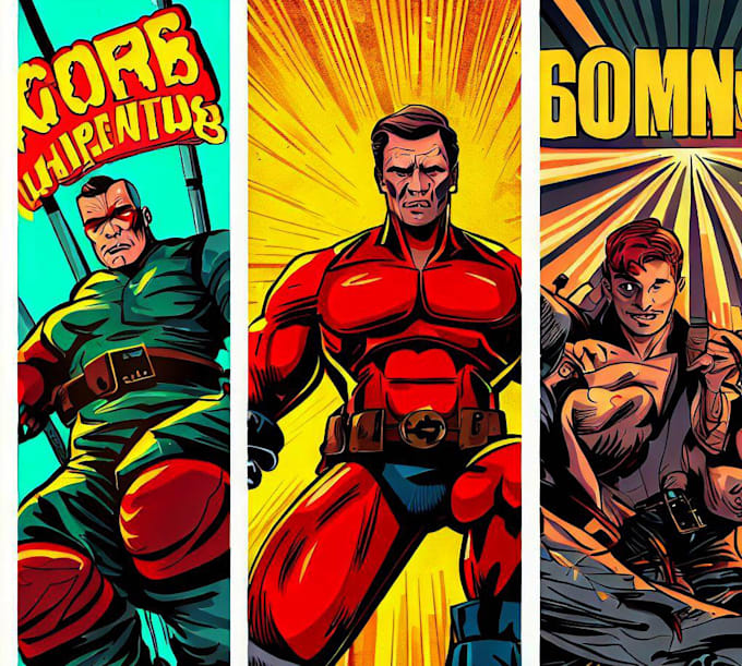 Draw comic book, cover art, fan art illustration by Rigobertoow | Fiverr