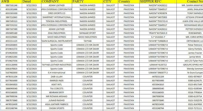 Clean, organize, format, merge, split, sort excel data by Qazimubashir ... Clean, organize, format, merge, split, sort excel data by Qazimubashir ...