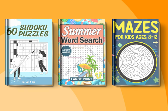 Create Niche Based Word Search Sudoku And Mazes For Amazon Kdp By Everythingfree4 Fiverr 3929