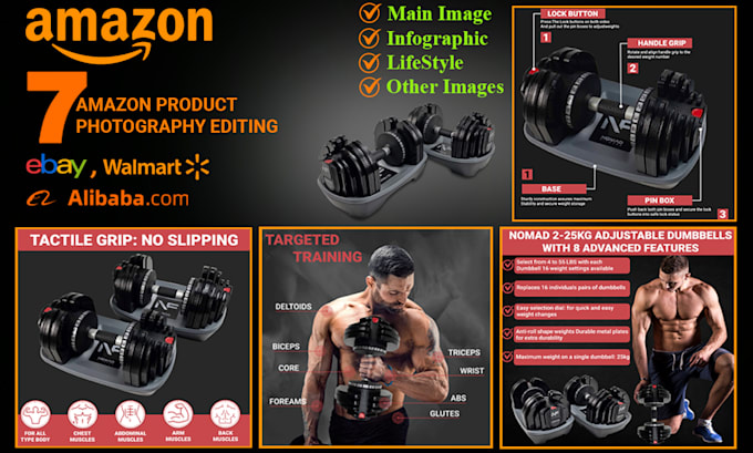 Do amazon product listing image or amazon product photography editing ...