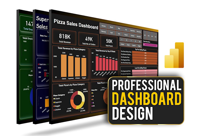 Do data analysis and data visualization excel report and power bi dashboard by Priyanthask | Fiverr