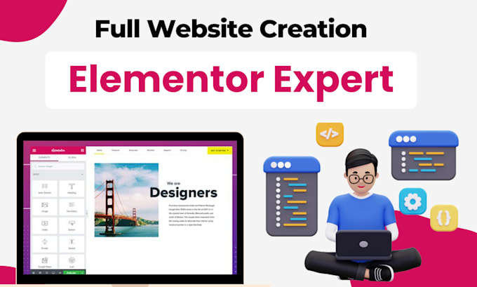 Be your elementor expert for full wordpress website creation by ...