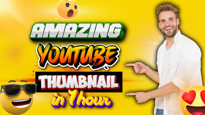 Design best and unique youtube thumbnail in 3hrs by U_8c9fe33b8cf1 | Fiverr