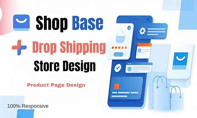 Do shopbase plusbase dropshipping website design and theme customization by Seo_king_07 | Fiverr