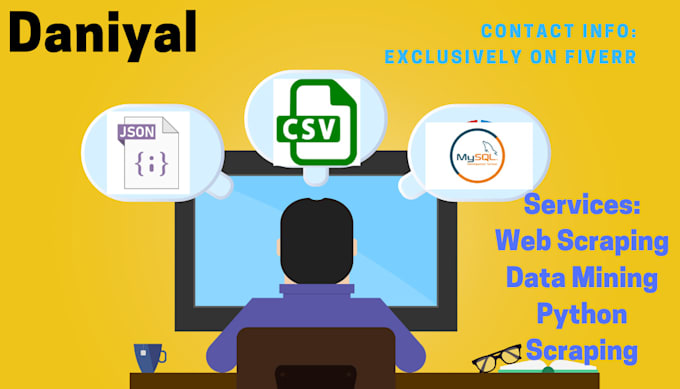 Build a web scraper and data scraper using python by Daniyal_137 | Fiverr