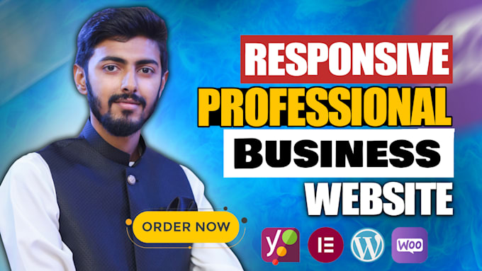 Build responsive and professional business website design by ...