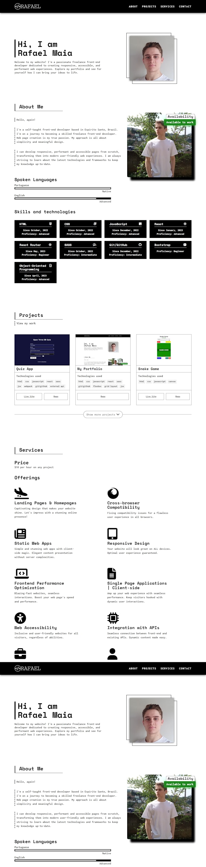 Convert figma designs to html, css, js and react by Rafael787 | Fiverr Convert figma designs to html, css, js and react by Rafael787 | Fiverr