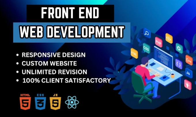 Be your front end developer, develop full responsive website by ...