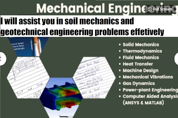 Do soil mechanics and geotechnical engineering assignment and task by Huzafiajameel | Fiverr
