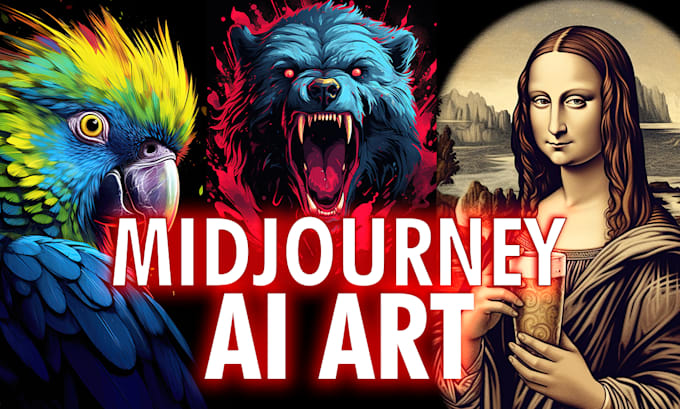 Creating custom ai art with midjourney advanced by Muflymuslim | Fiverr