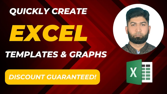 Quickly create excel templates and graphs by Sunnydreamz | Fiverr