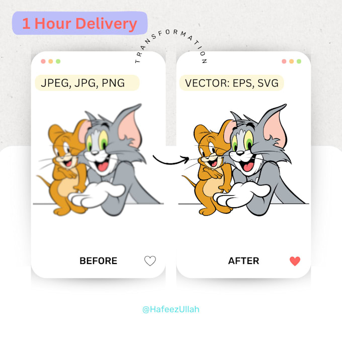 Convert your logo to printable vector file by Hafeezullahsh | Fiverr